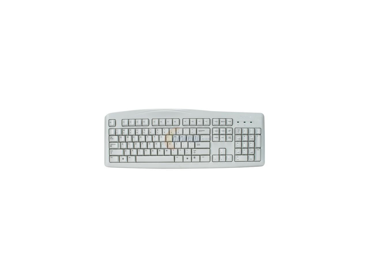 Microsoft Wired Keyboard 200 - White - OEM - Newegg.com