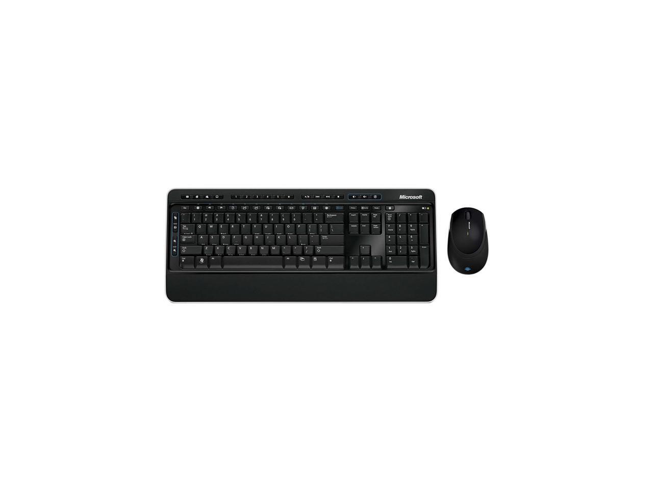 Microsoft Desktop 3000 MFC-00003 Black RF Wireless Keyboard - Newegg.ca