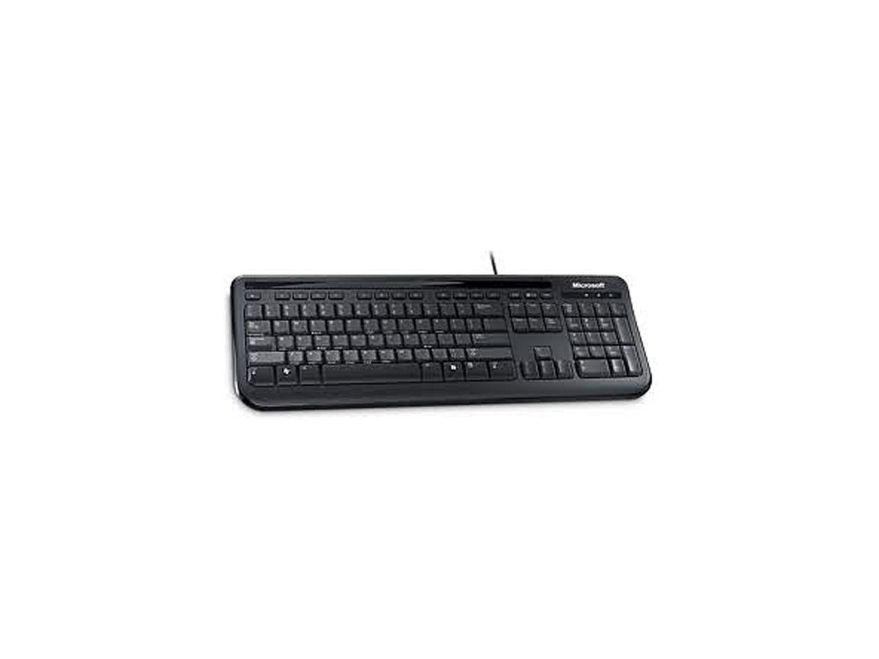 Microsoft Wired Keyboard 400 for Business 7YH-00023 Black Wired ...