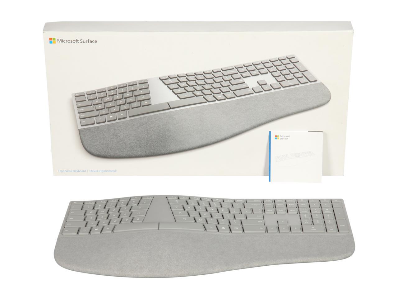 Refurbished: Microsoft Surface Ergonomic Keyboard (Refurbished ...