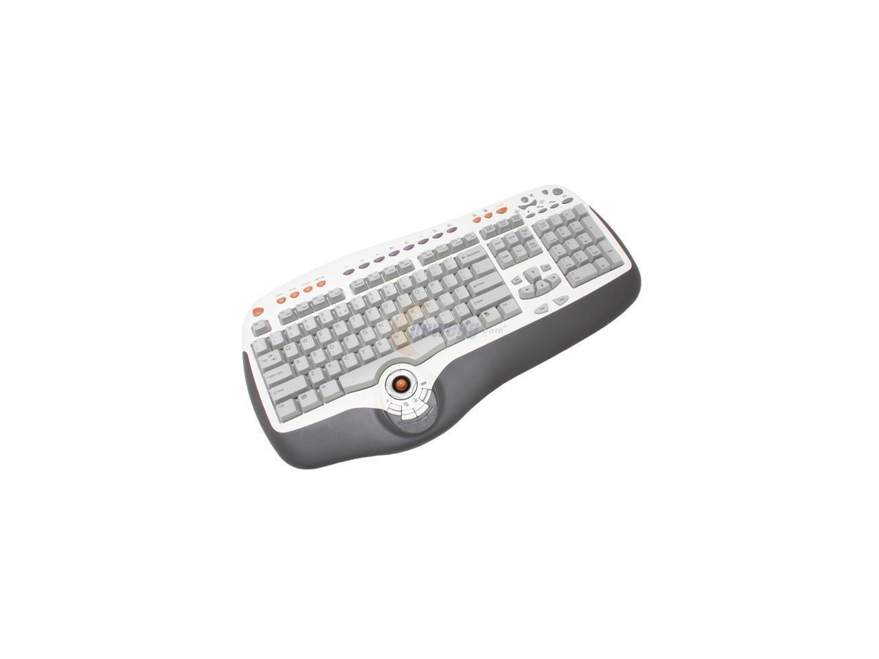BTC 8190 Silver/Gray Wired Smart Office Keyboard - Newegg.com