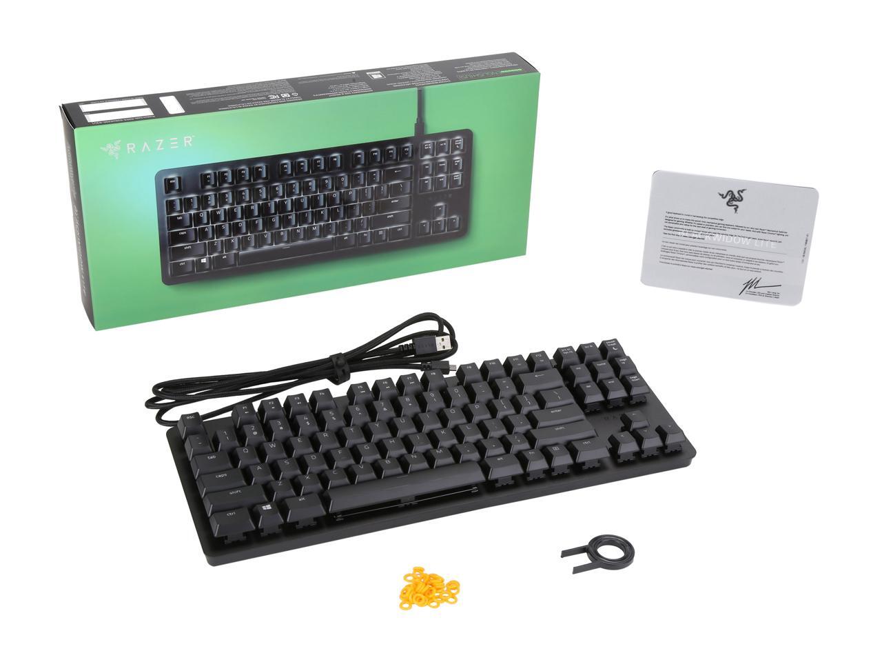 Razer BlackWidow Lite – Silent Mechanical Gaming Keyboard - US Layout ...