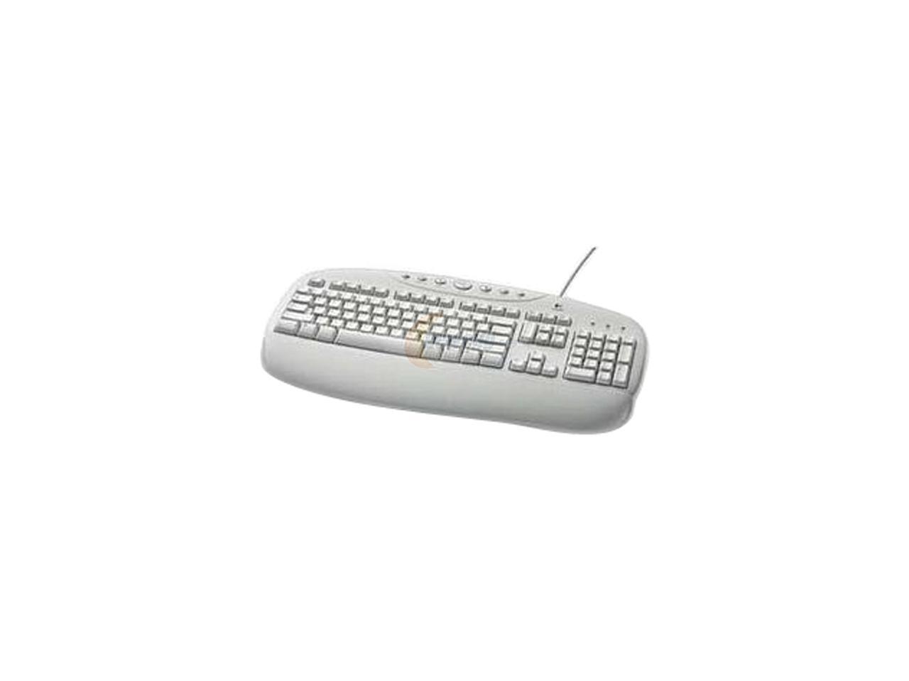 Logitech Internet Pro White Keyboard - Newegg.com