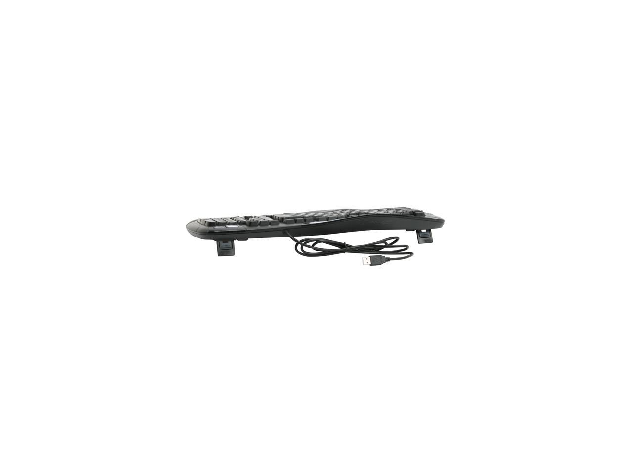 Logitech 920-000325 Black Wired Wave Keyboard - Newegg.com