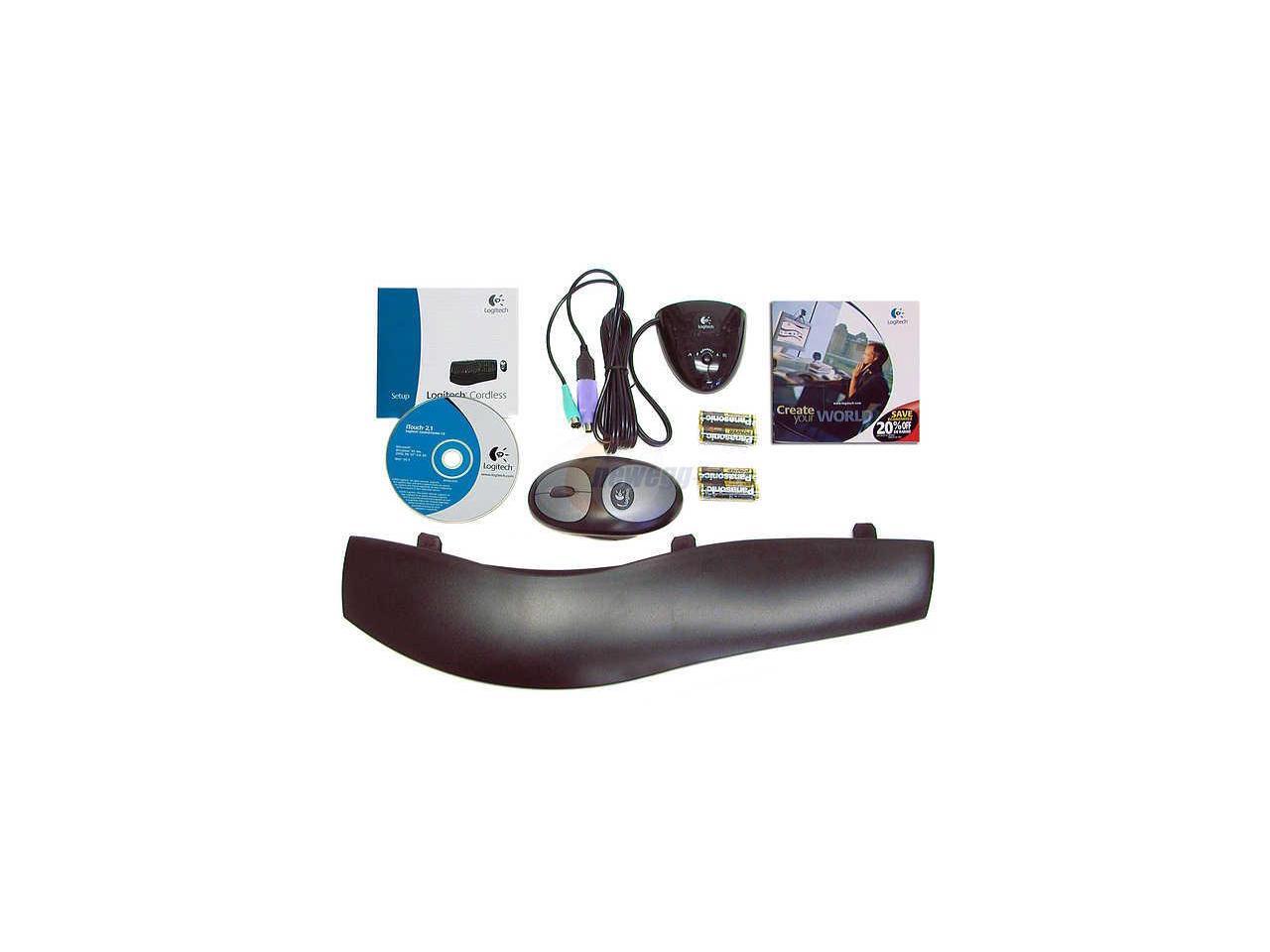 Logitech 967230-0403 Black RF Wireless Cordless Comfort Duo - Newegg.com