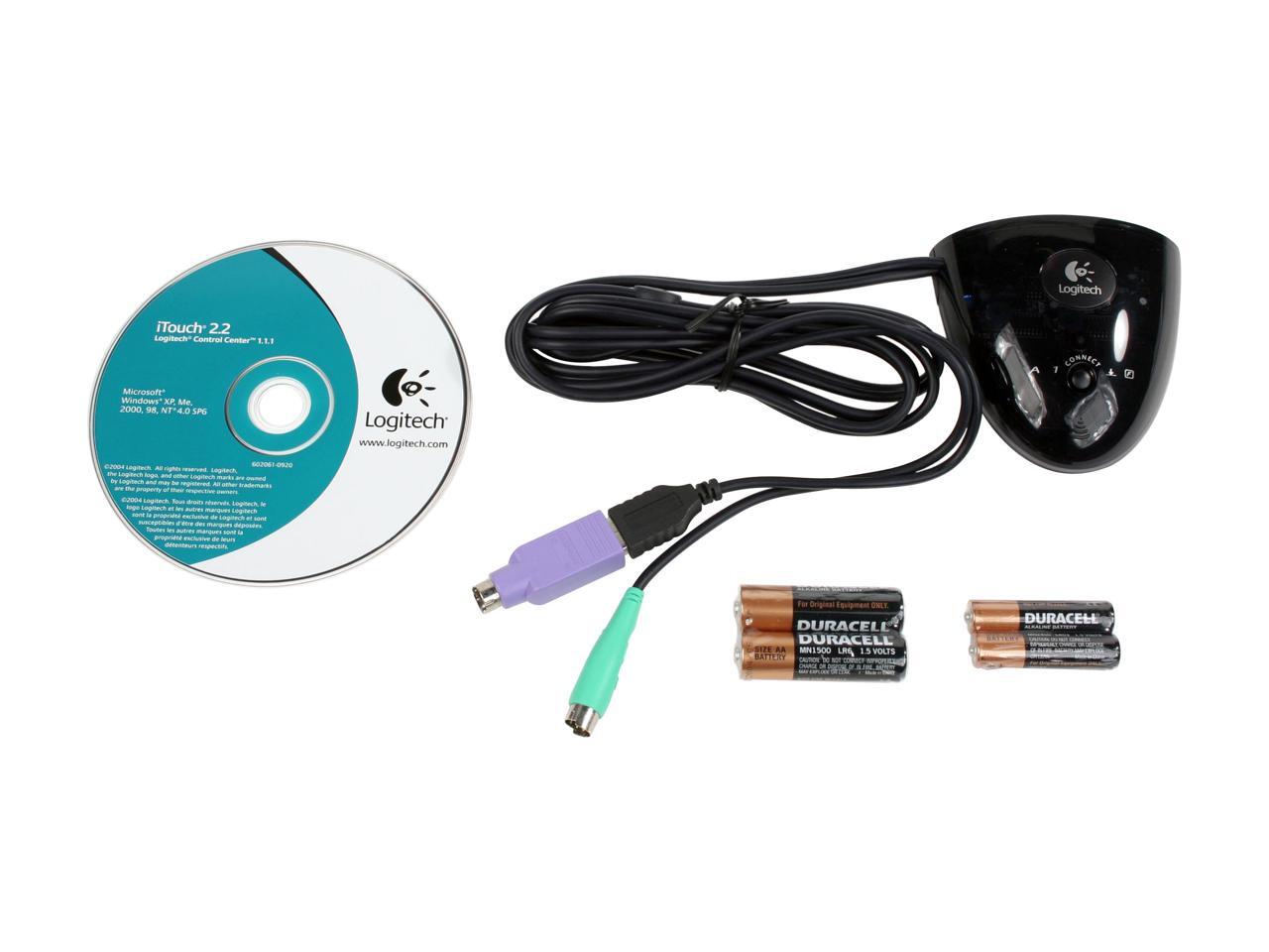 Logitech EX100 Black Cordless Desktop - Newegg.com