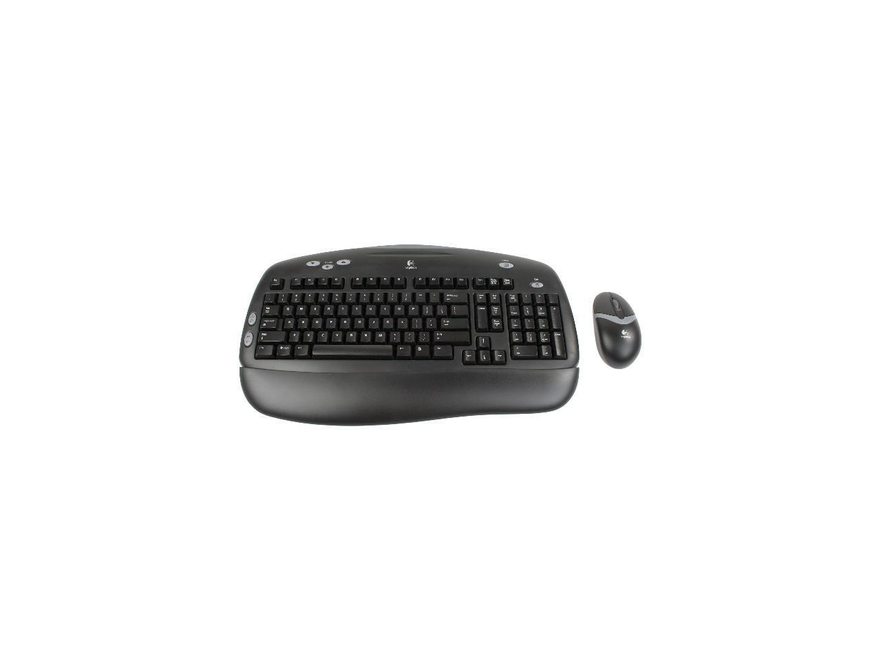 Logitech EX100 Black Cordless Desktop - Newegg.com