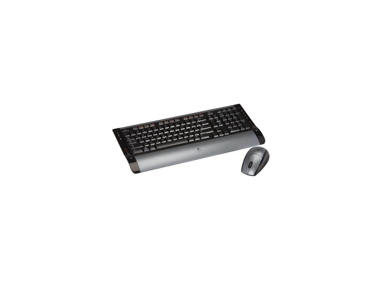 Logitech S 510 Silver/Black RF Wireless Cordless Desktop - Newegg.com