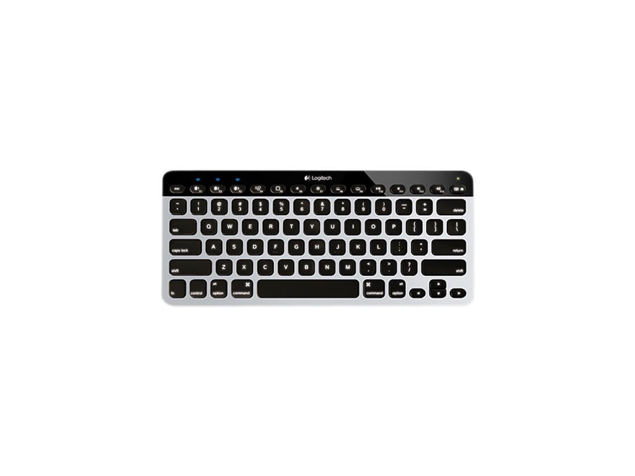 Logitech Easy-Switch Keyboard 920-004161 Bluetooth Wireless Keyboard ...