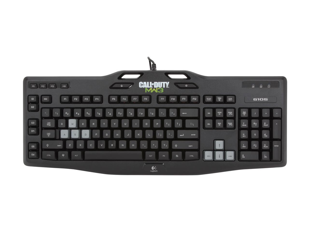 Refurbished: Logitech Recertified 920-003652 G105 Call of Duty: MW3 ...