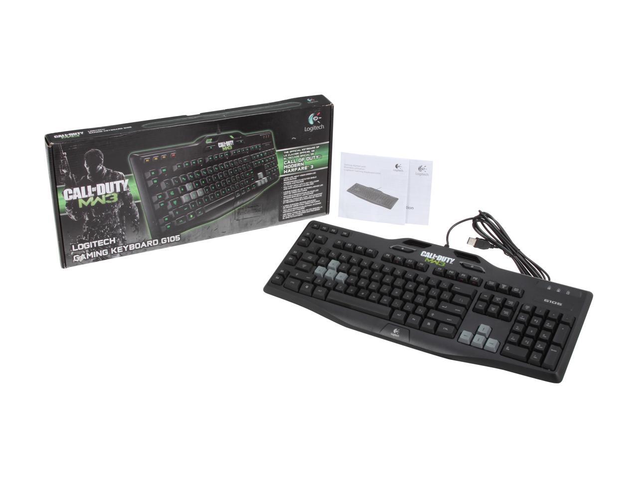 Refurbished: Logitech Recertified 920-003652 G105 Call of Duty: MW3 ...