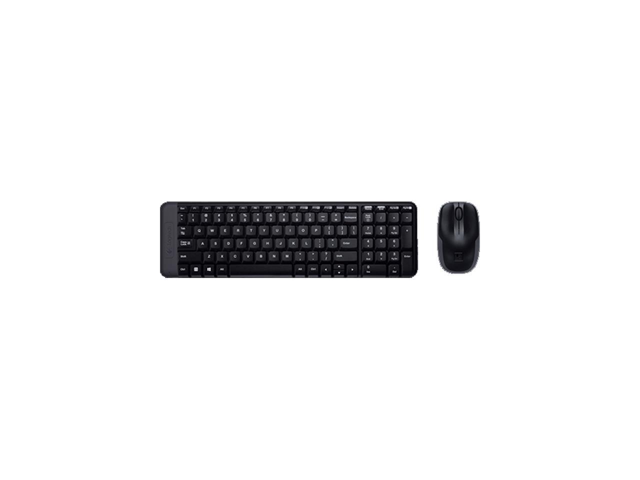 Logitech M220 Wireless Combo 920-003235 RF Wireless Keyboard and Mouse ...
