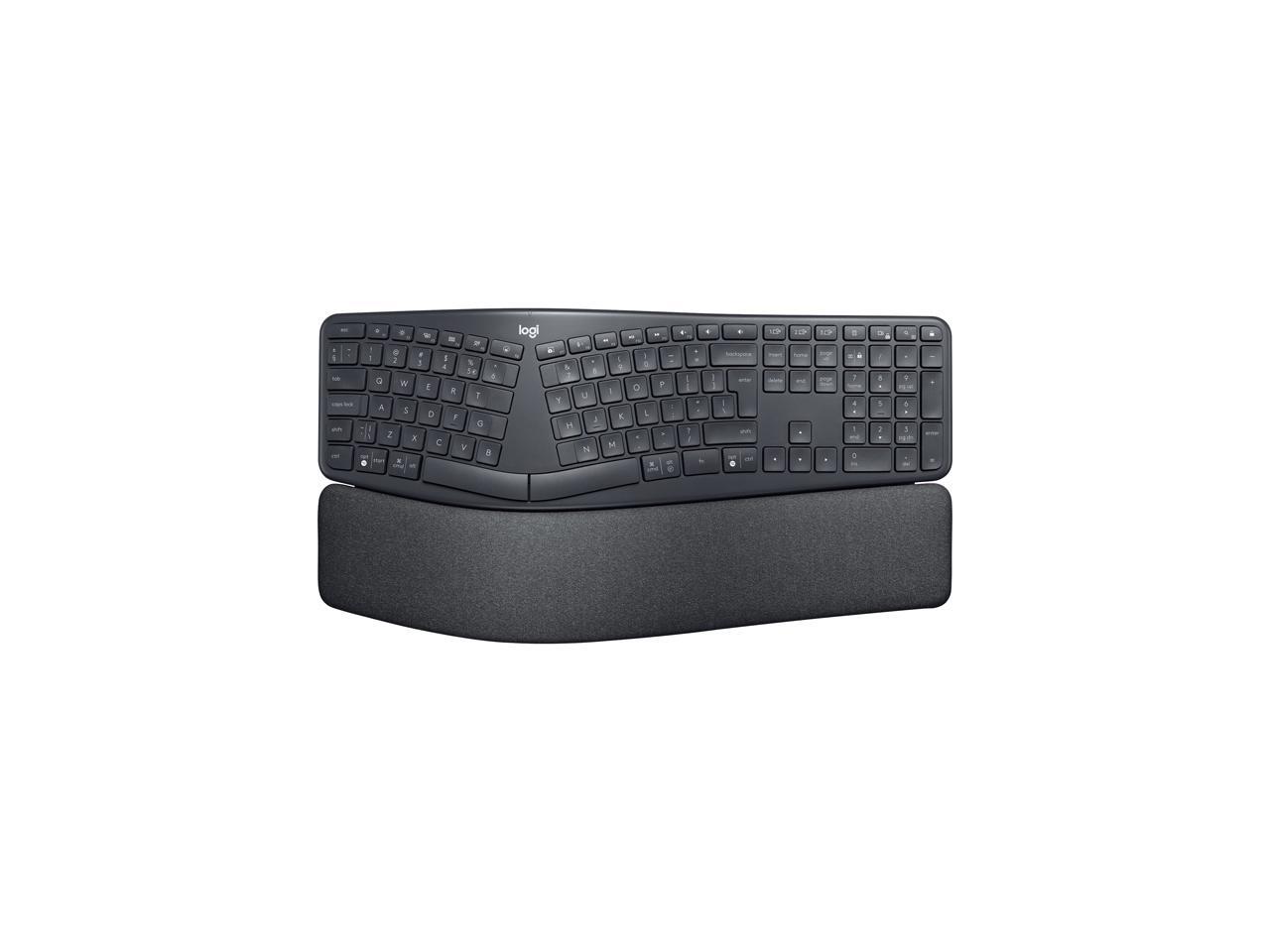 Logitech Ergo K860 Split Wireless Keyboard for Business - Ergonomic ...