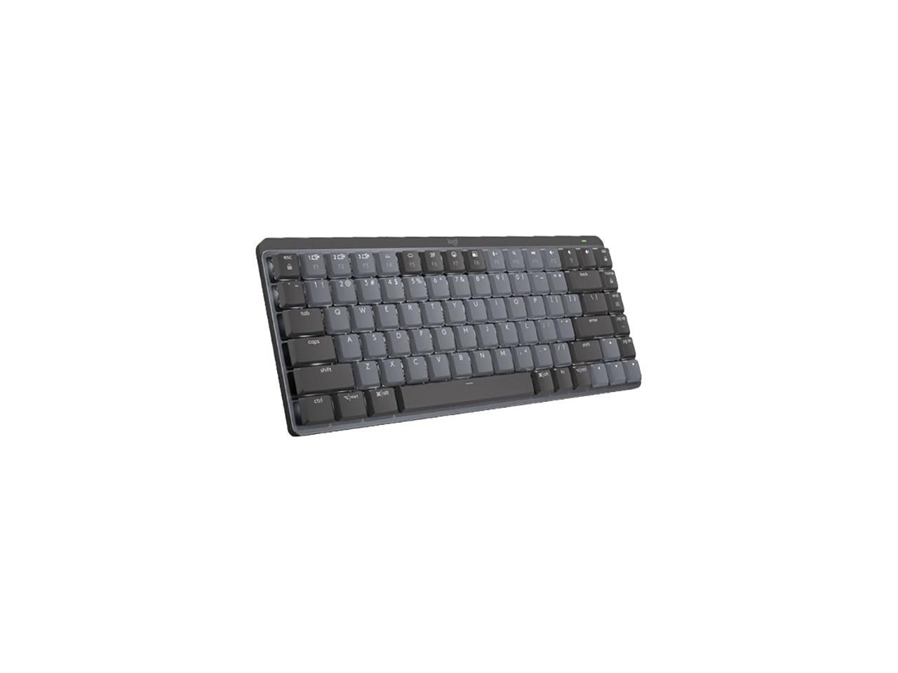 Logitech MX Mechanical Mini Wireless Illuminated Keyboard, Linear ...