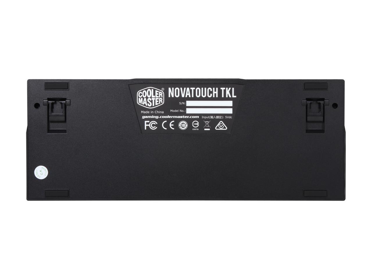 Cooler Master Novatouch TKL Gaming Keyboard - Newegg.com