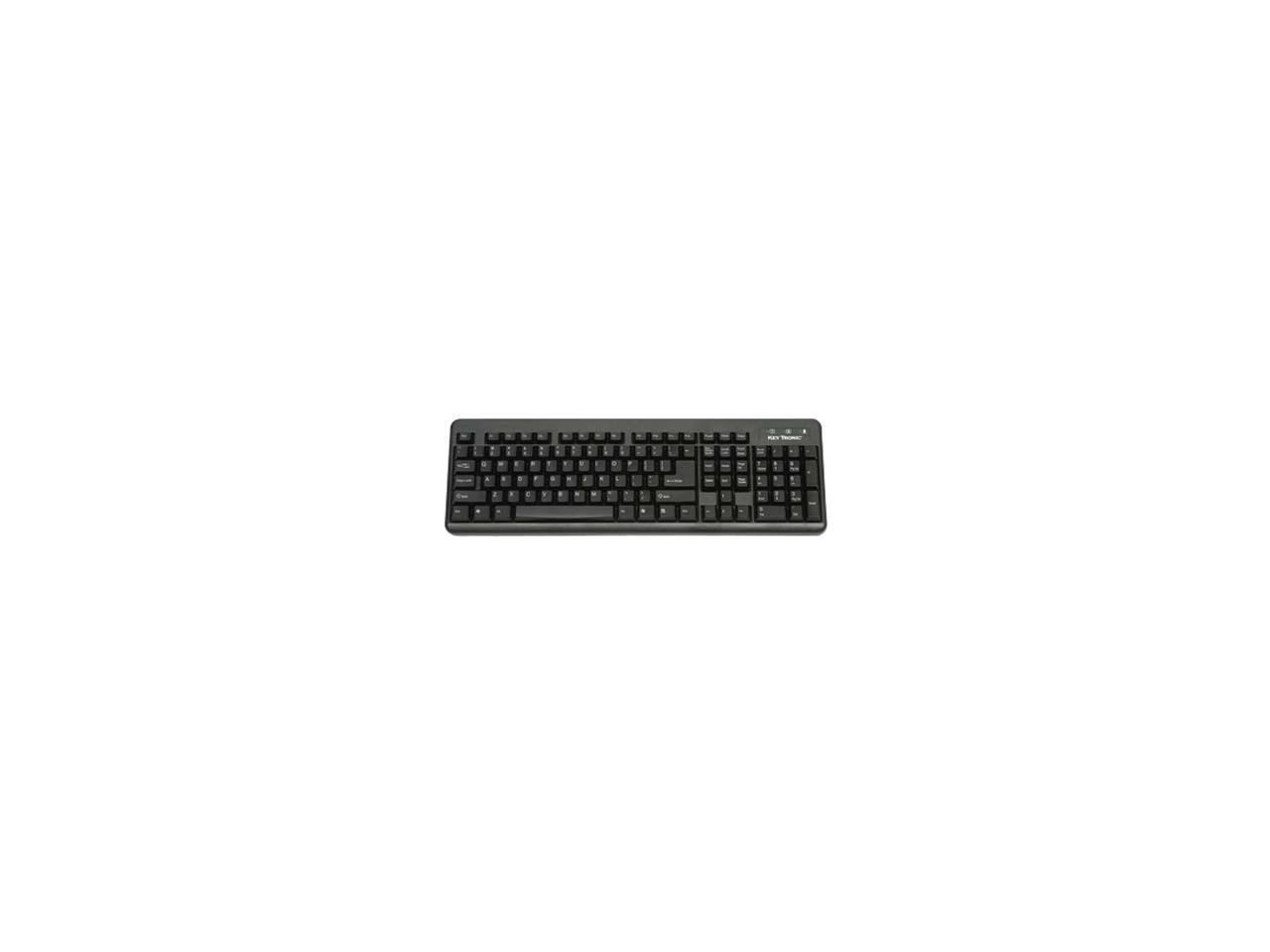 KeyTronic KT300U2 Black Keyboard - Newegg.com