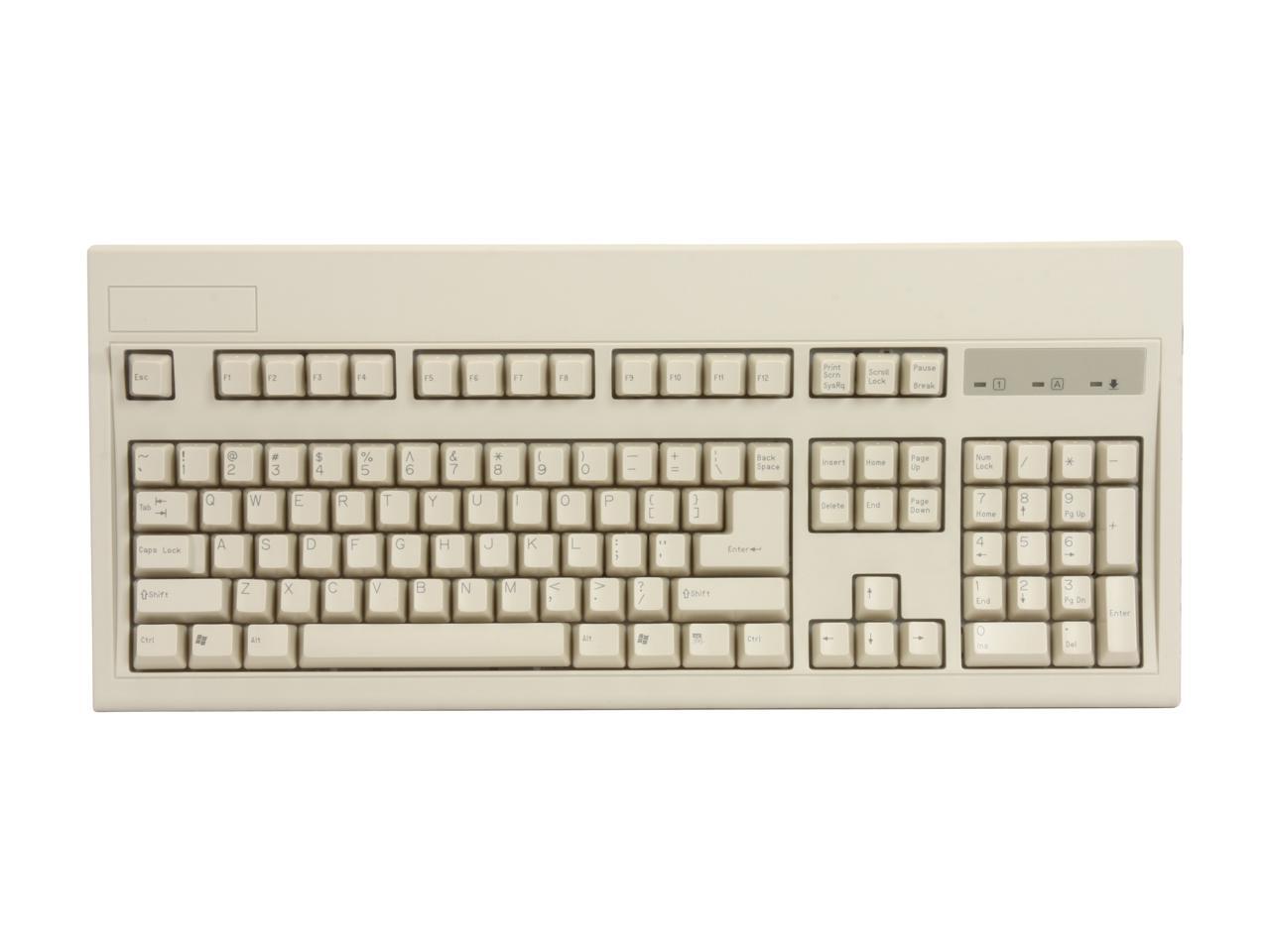 KeyTronic E03601U1 Beige Wired Keyboard - Newegg.com