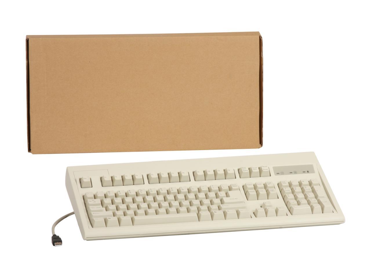 KeyTronic E03601U1 Beige Wired Keyboard - Newegg.com