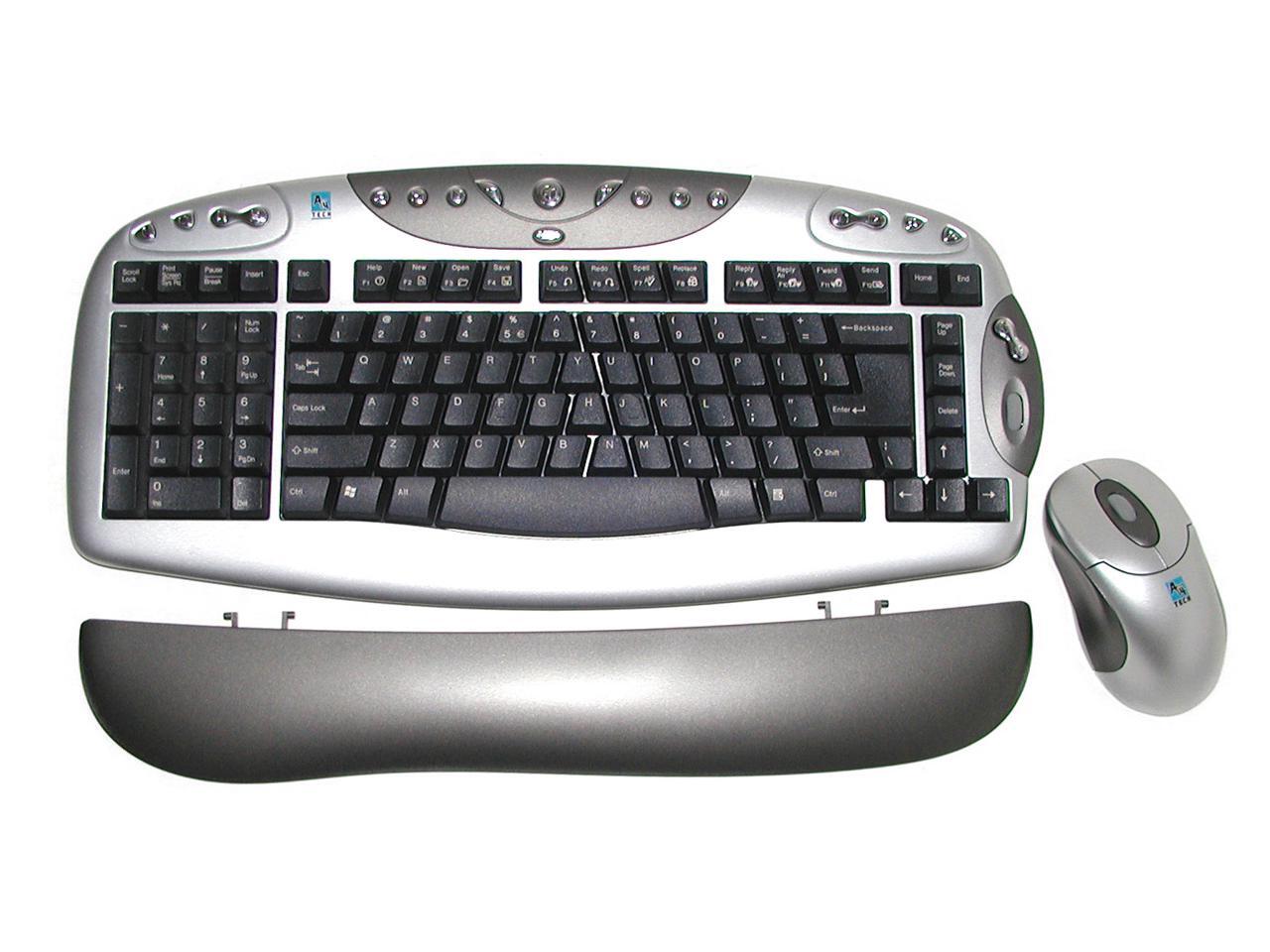 A4Tech KBS-2548RP 2-Tone RF Wireless Keyboard - Newegg.com