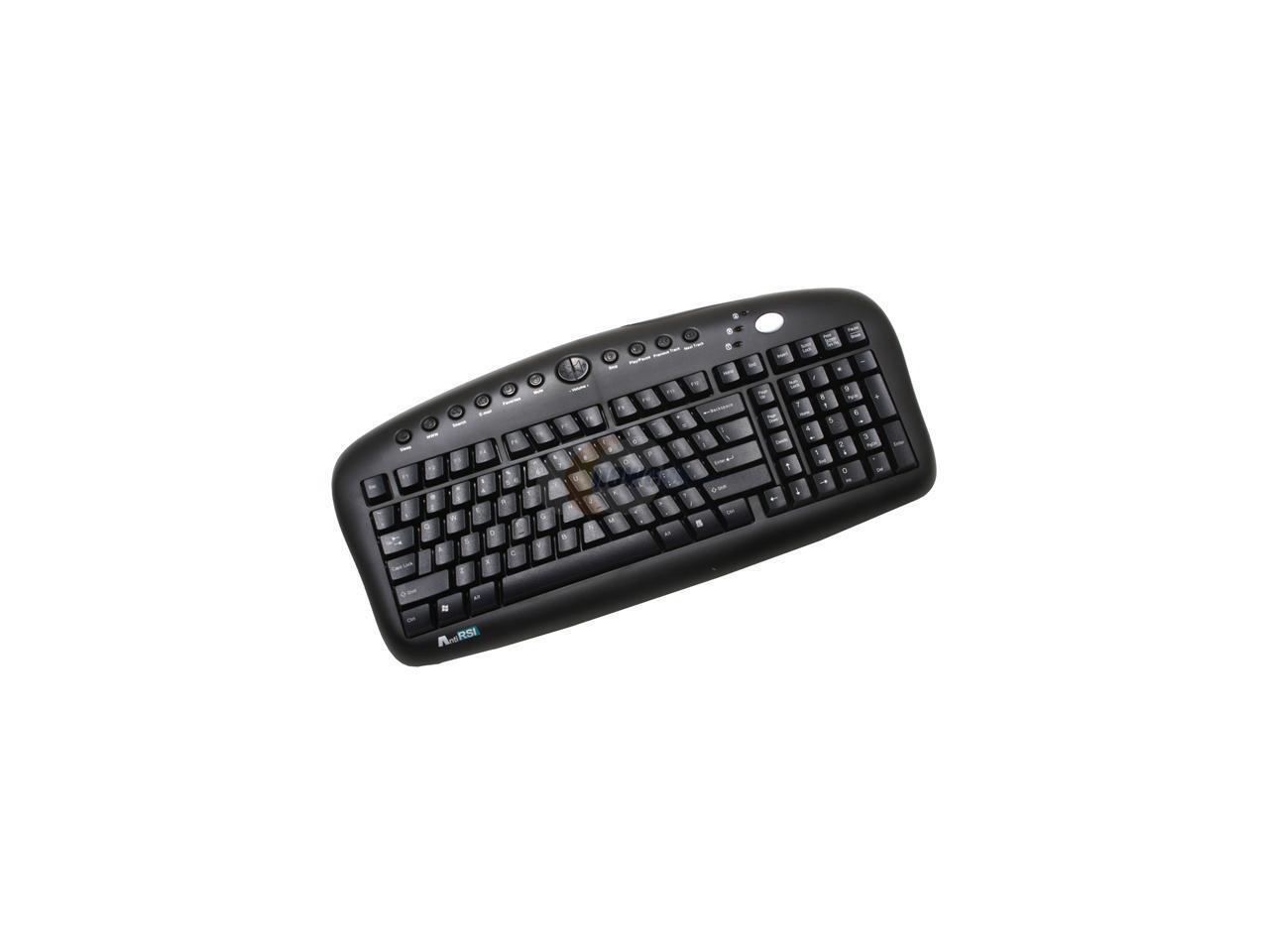 A4Tech KBS-27 Black Wired A-shape Keyboard - Newegg.com