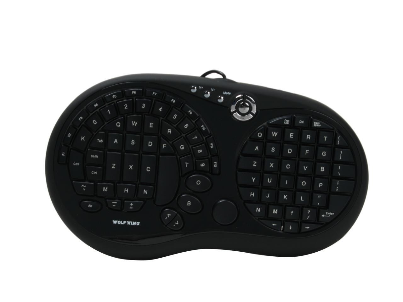 WOLF KING Warrior XXtreme Black Wired Keyboard - Newegg.com