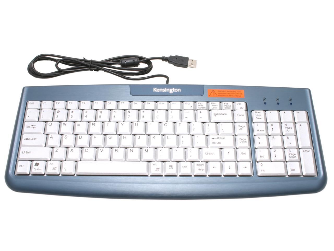 Kensington 64371 2-Tone Wired Keyboard - Newegg.com