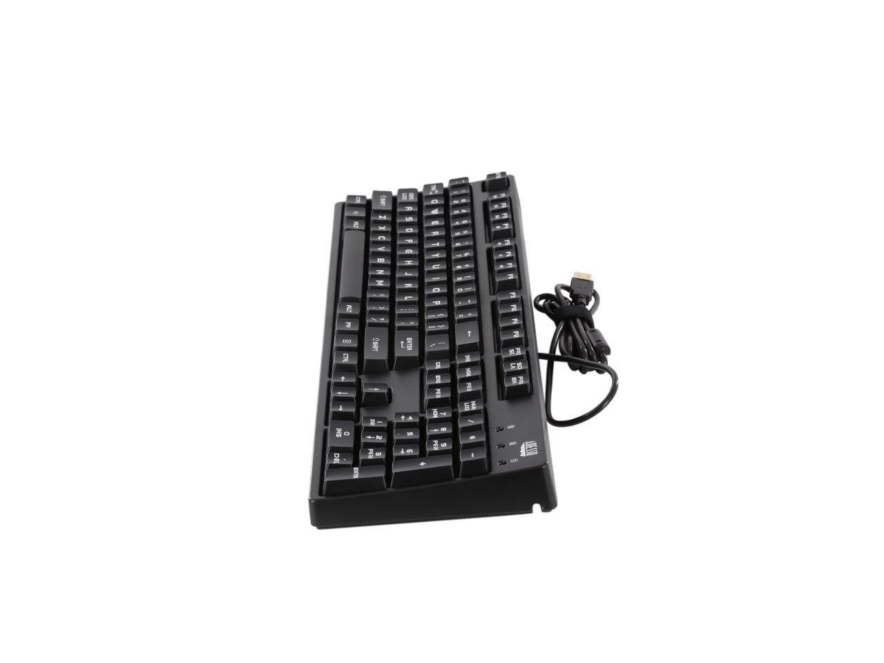 Adesso AKB-635UB EasyTouch full size Mechanical USB POS keyboard, N-key ...