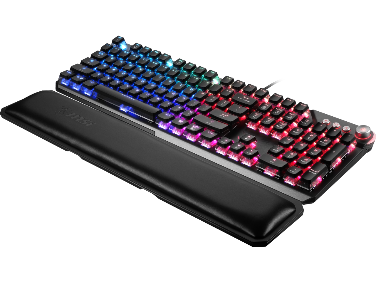 MSI Vigor GK71 Sonic AM Mechanical RGB Gaming Keyboard with MSI Sonic ...