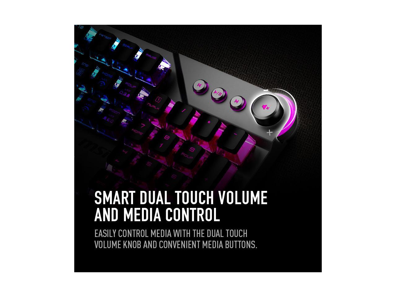 MSI VIGOR GK71 SONIC – BLUE SWITCHES Gaming Keyboard - Newegg.ca