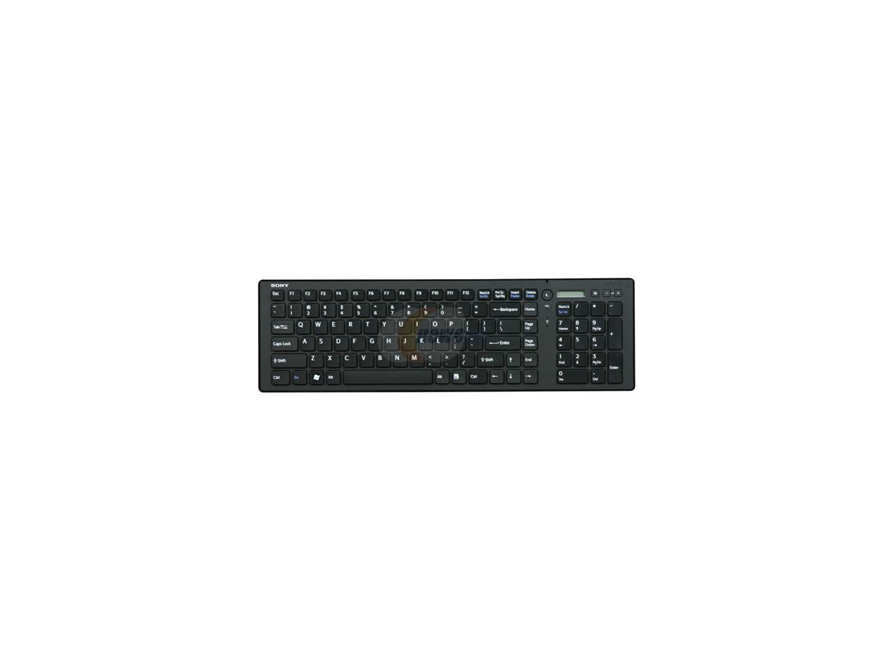 SONY VGP-BKB1 Black Bluetooth Wireless Keyboard - Newegg.com