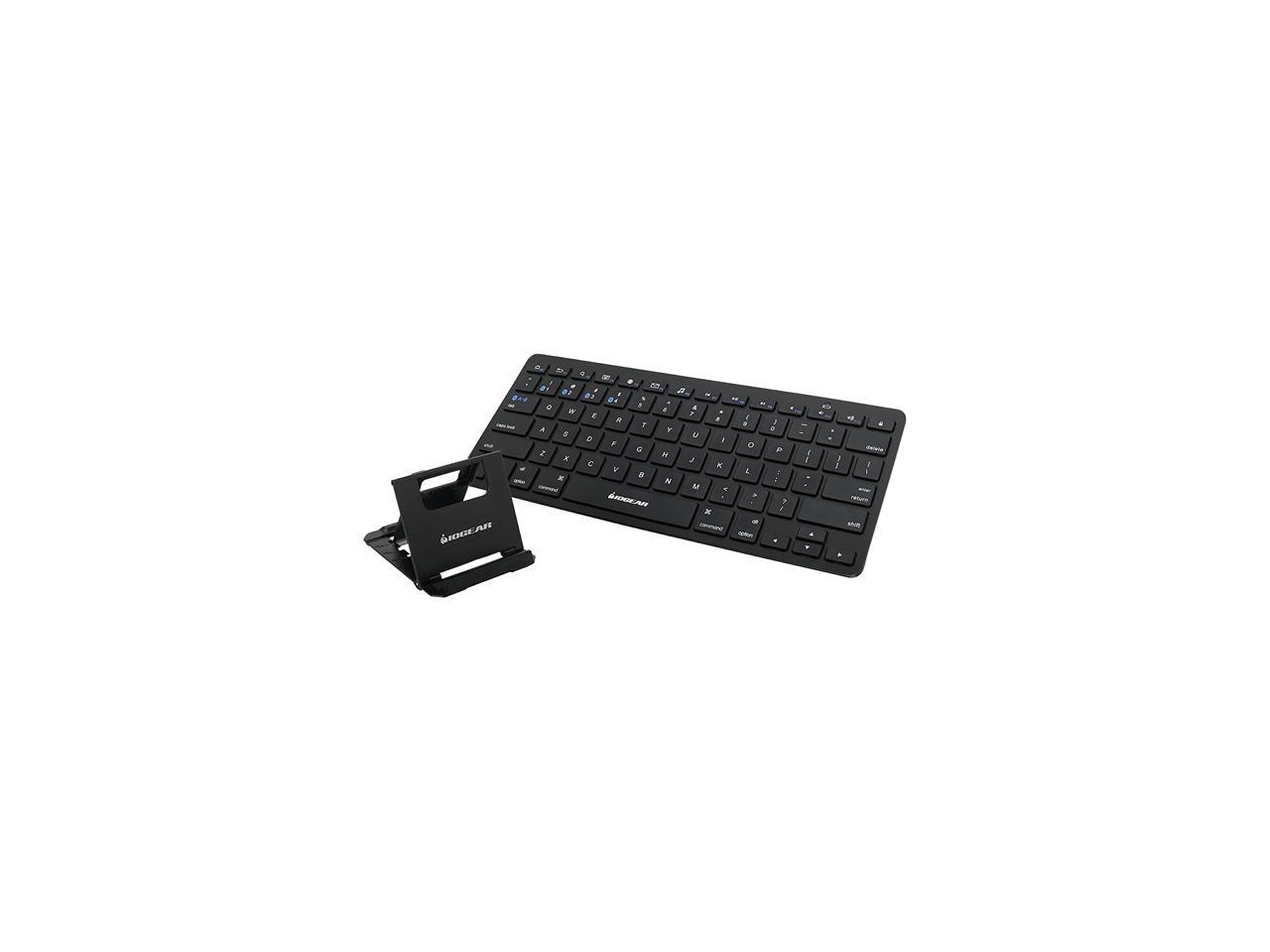 IOGEAR GKB632B Black Bluetooth Wireless Keyboard - Newegg.com
