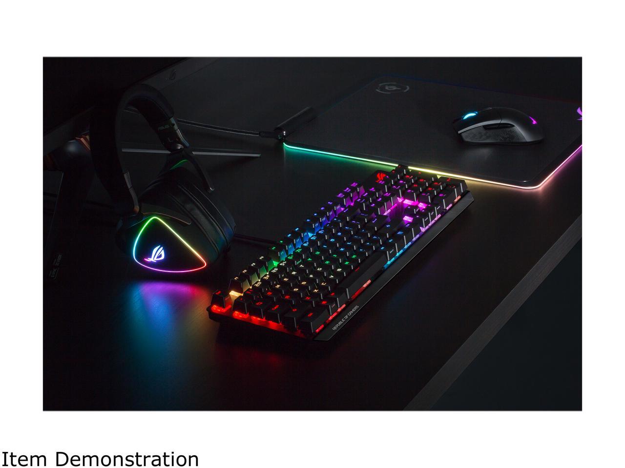 ASUS ROG Strix Scope RGB Mechanical Gaming Keyboard with Cherry MX ...