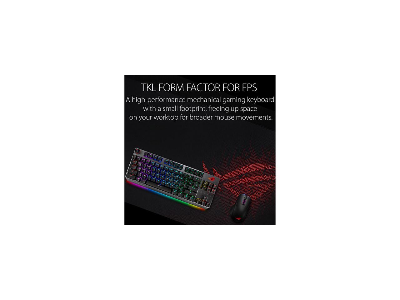 ASUS RGB Mechanical Gaming Keyboard - ROG Strix Scope TKL | Cherry MX ...