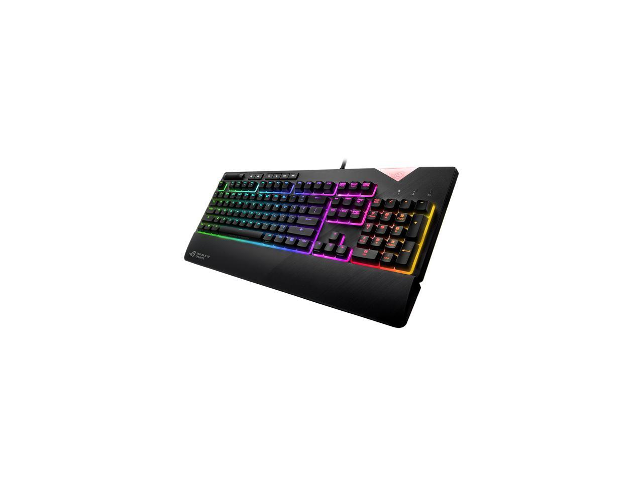 ASUS XA01 ROGSTRIX FLARE/RD/CA ROG Strix Flare Gaming Keyboard - Newegg.com