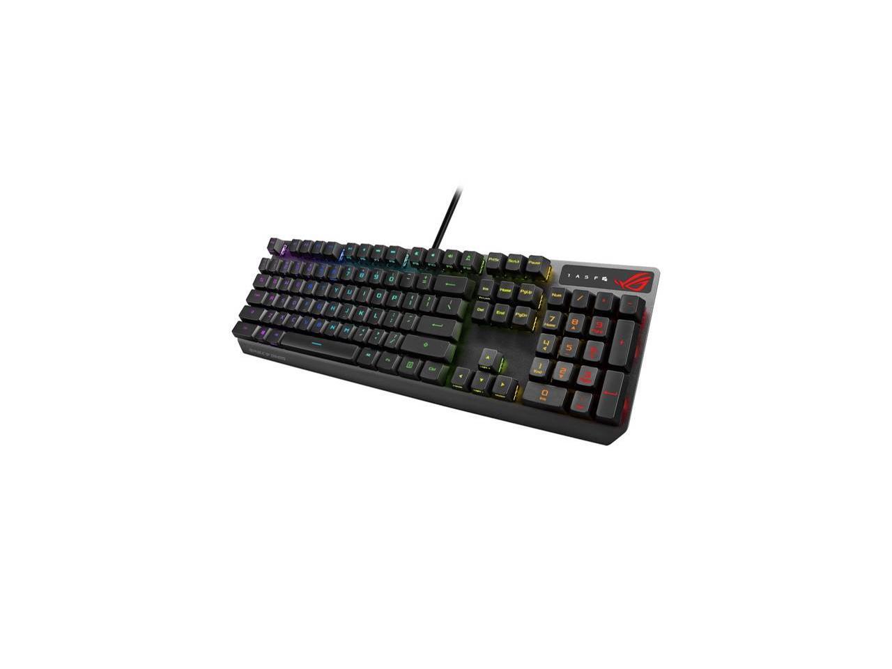 ASUS XA05 ROG Strix Scope RX/RD/US Mechanical Gaming Keyboard with ROG ...