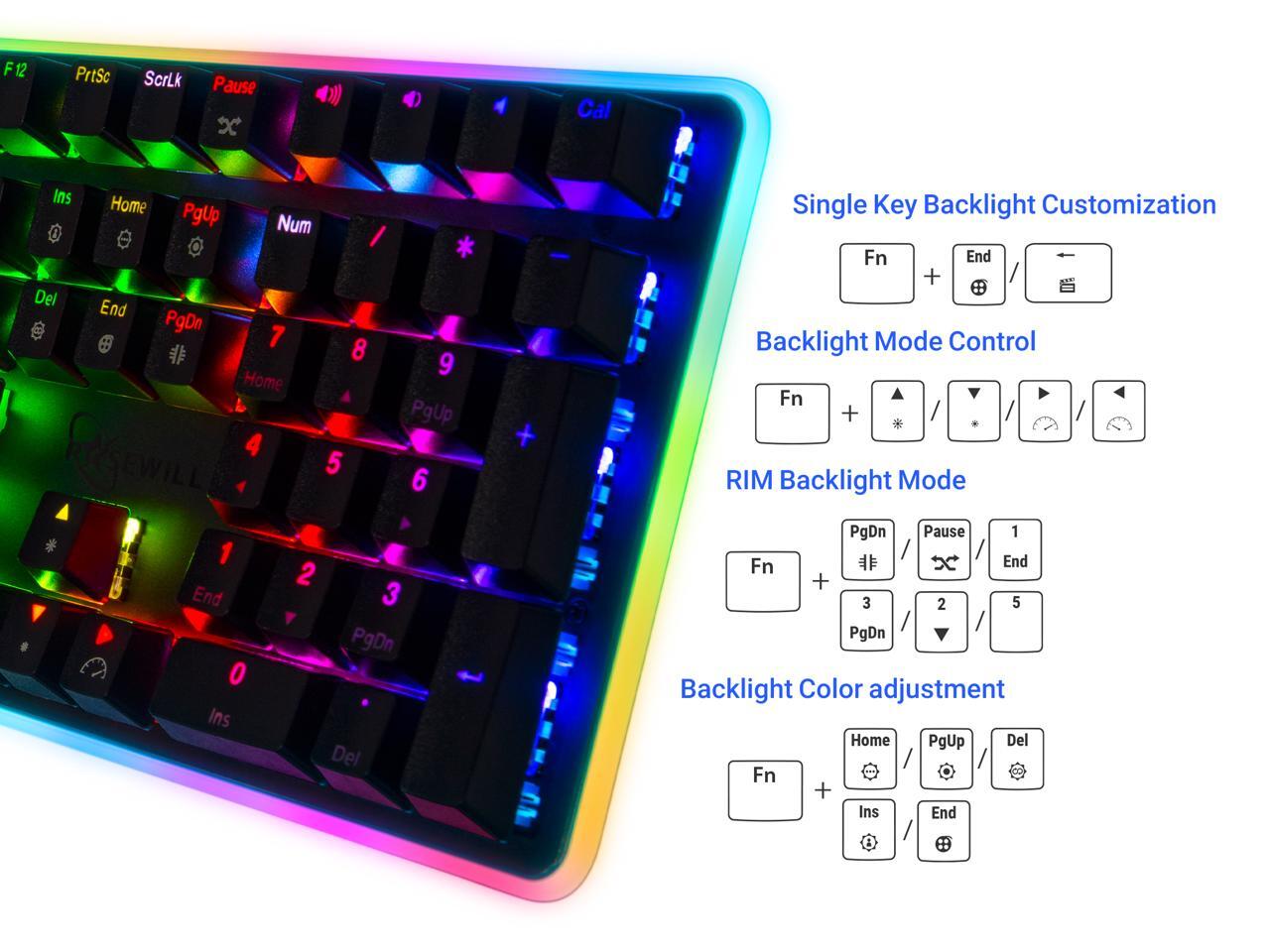 Rosewill NEON K81 Mechanical Gaming Keyboard - Newegg.ca