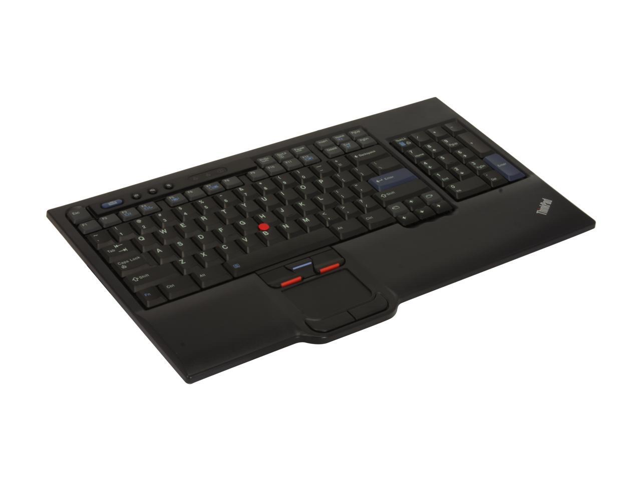 Lenovo 31P8950 Black Wired Keyboard with UltraNav - Newegg.com