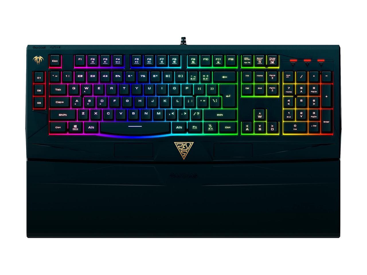 GAMDIAS GKC6011 ARES 7 Color Combo Gaming Keyboard & Mouse - Newegg.ca