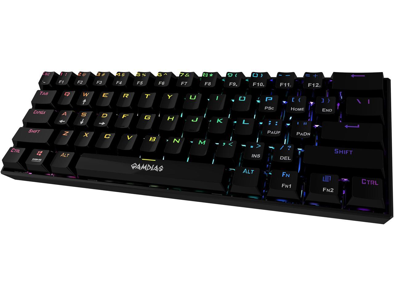 GAMDIAS GD-HERMES E3 Blue BK Hermes E3 Gaming Keyboard - Newegg.ca