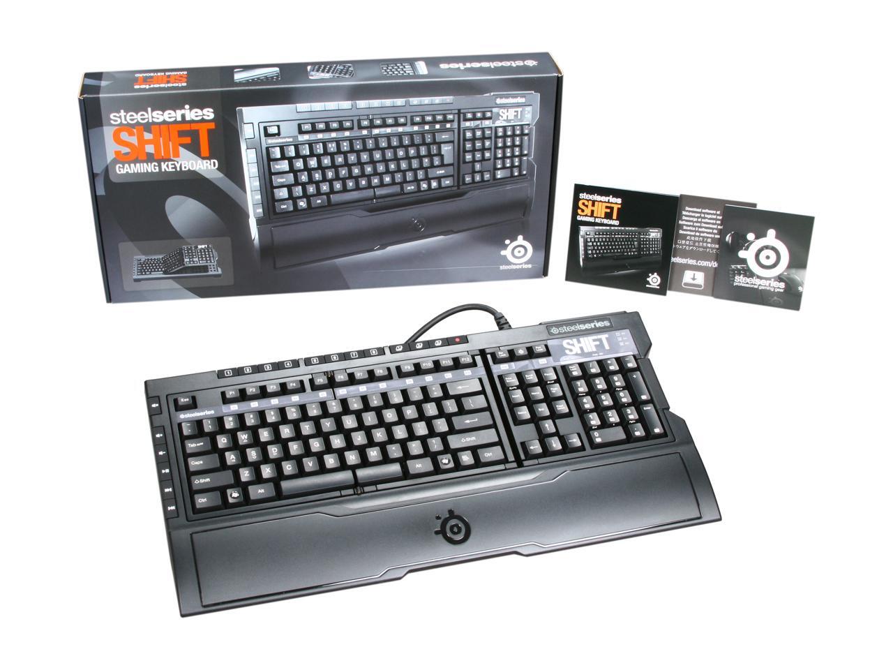SteelSeries 64105 Shift Gaming Keyboard Keyboard - Newegg.com