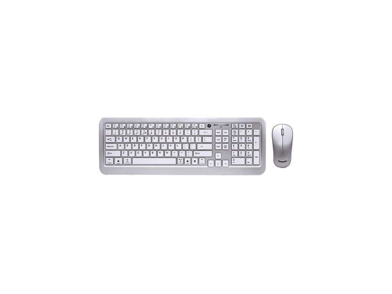 GE 98134 RF Wireless Multimedia Keyboard & Optical Mouse - Newegg.com