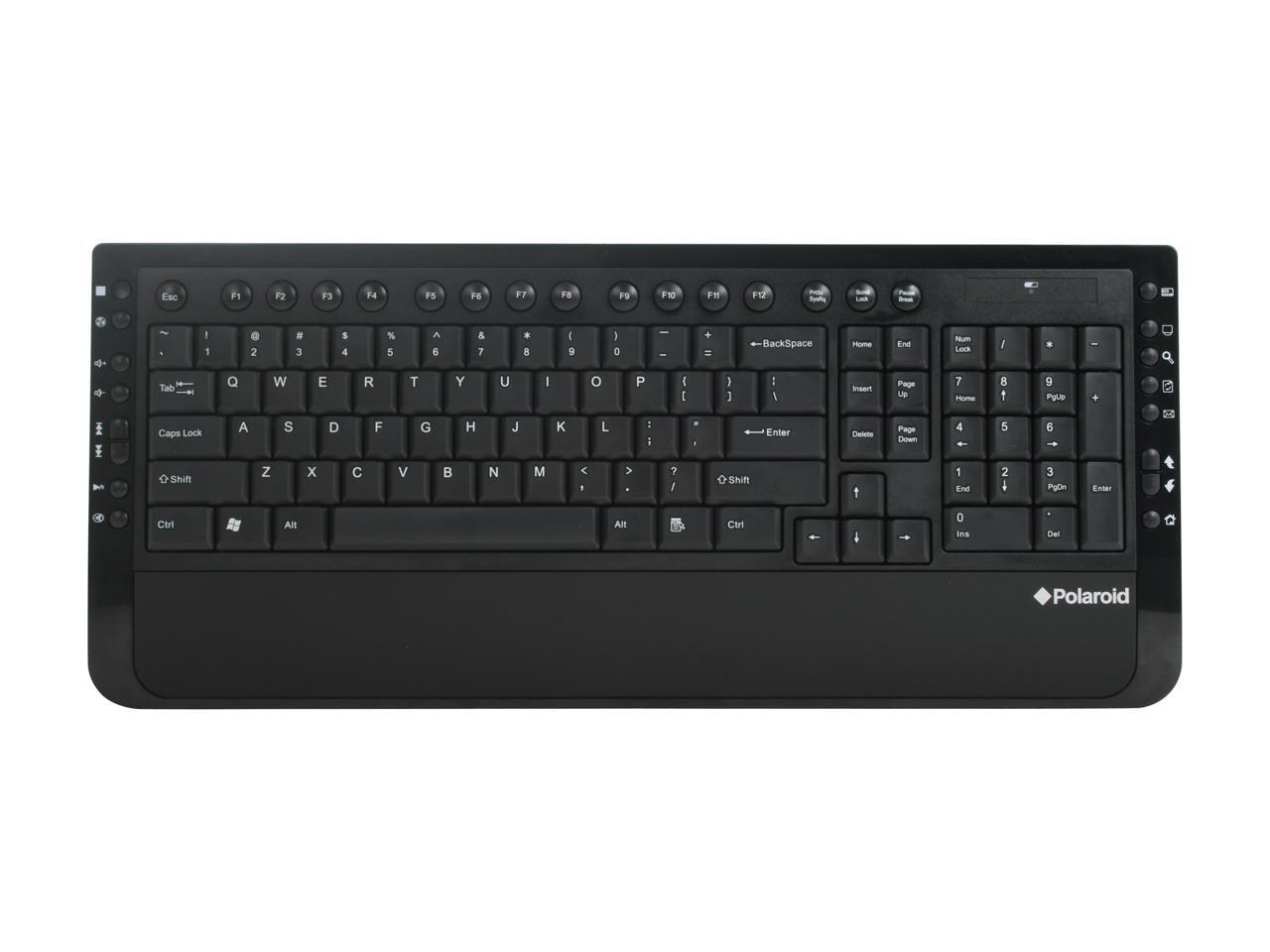 POLAROID PKB 3700 Black Keyboard - Newegg.com