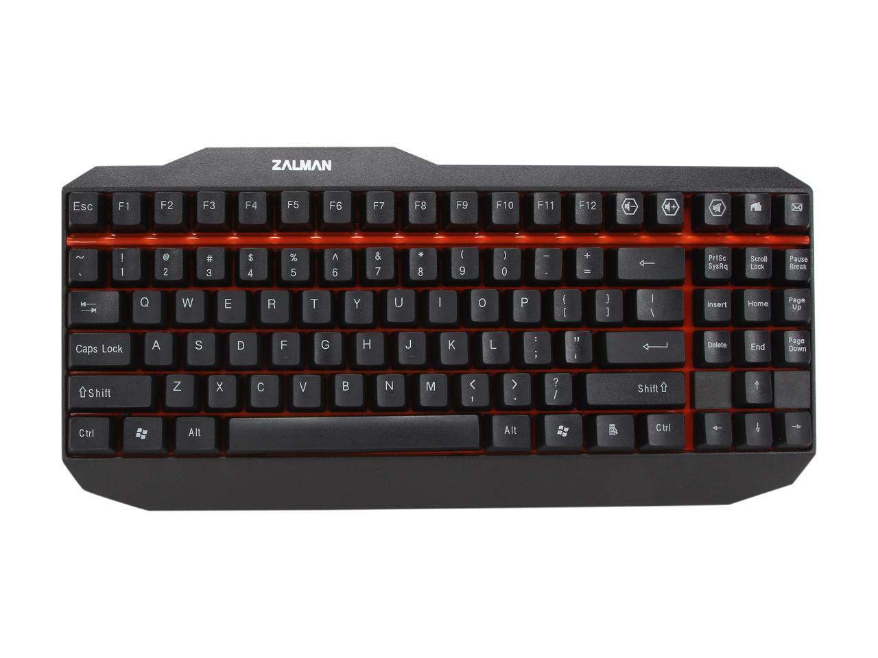 Zalman K500 Black Wired Mechanical Keyboard - Newegg.com