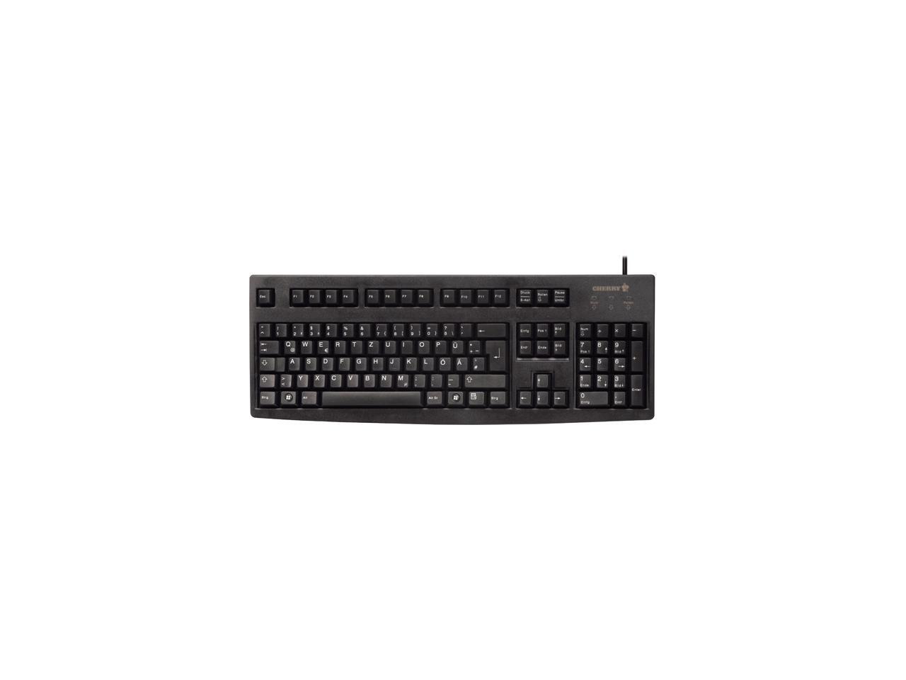 CHERRY G83-6104 Black Wired PC Business Keyboard - Newegg.com