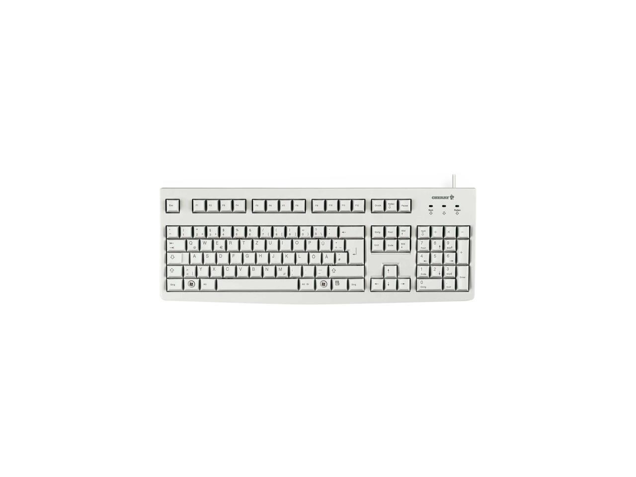 Cherry G83-6104LUNEU-0 Classic Line Standard PC Keyboard - Newegg.com