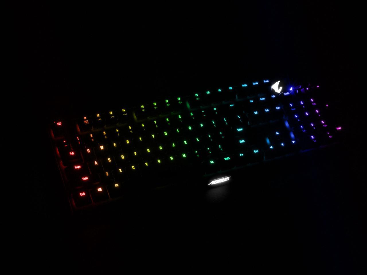 GIGABYTE AORUS K9 Optical RGB Gaming Keyboard - Red Switch - Newegg.com