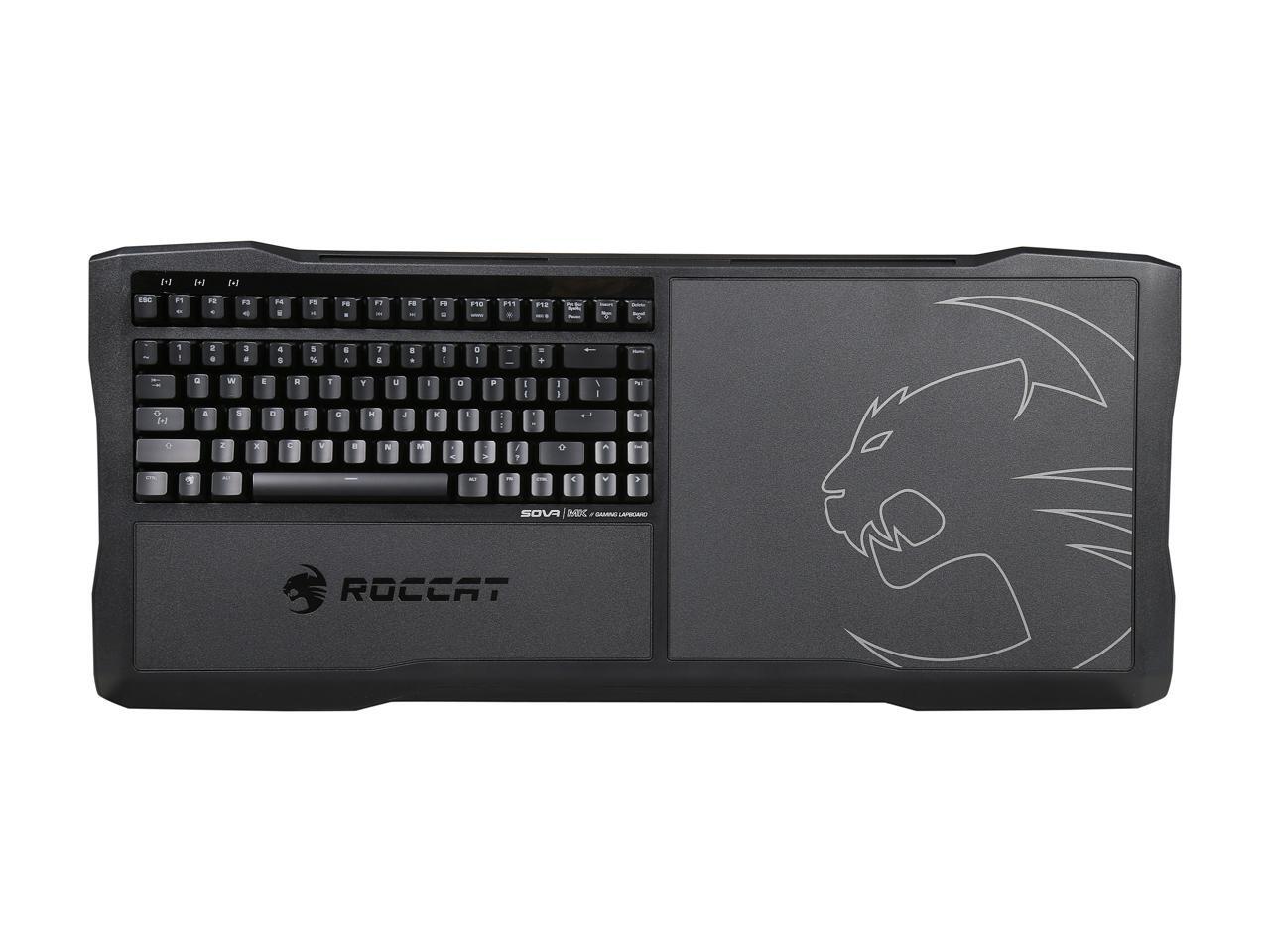 ROCCAT ROC-16-181-BN-AM SOVA Mechanical Gaming Lapboard + Free KOVA ...