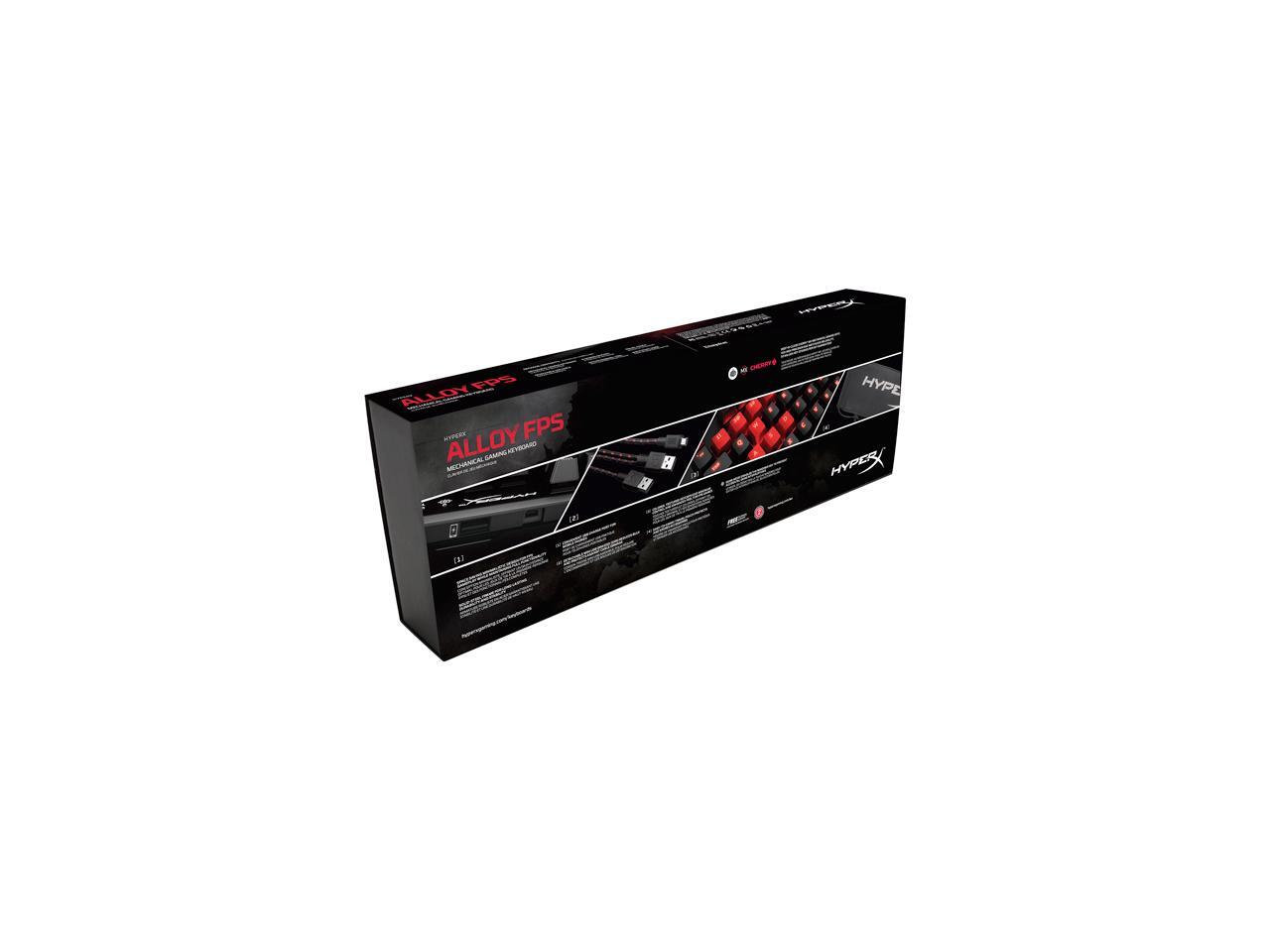 HyperX Alloy FPS Mechanical Gaming Keyboard with Cherry MX Brown Switch ...