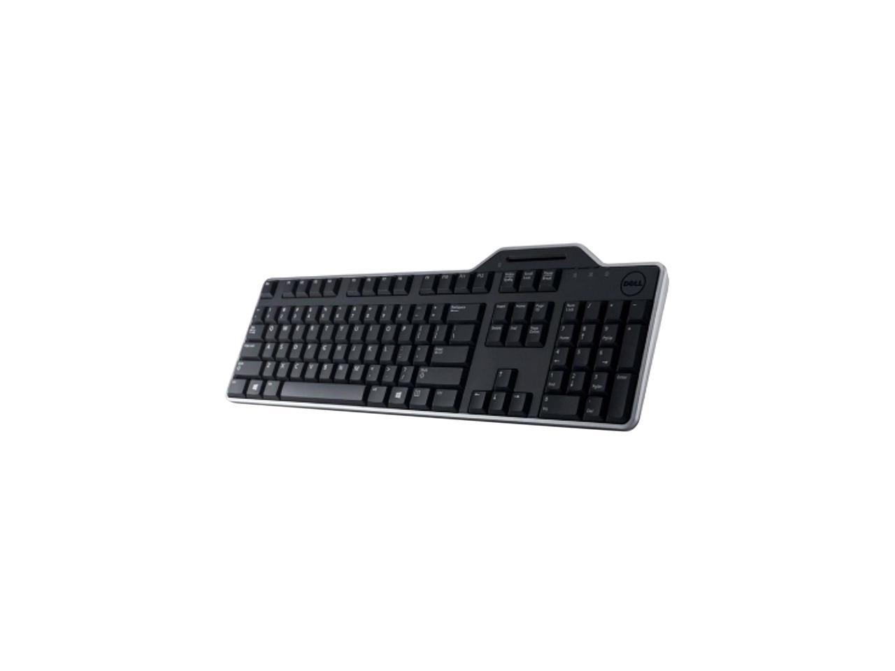 DELL KB813 Smartcard 580-18366 Black Wired Keyboard - QWERTY - US ...