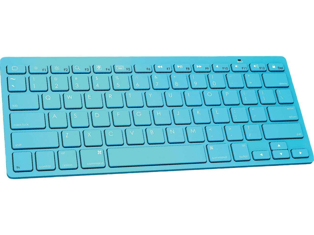 HYPE HYCA8080BTK-TEAL Teal Bluetooth Wireless Keyboard - Newegg.com